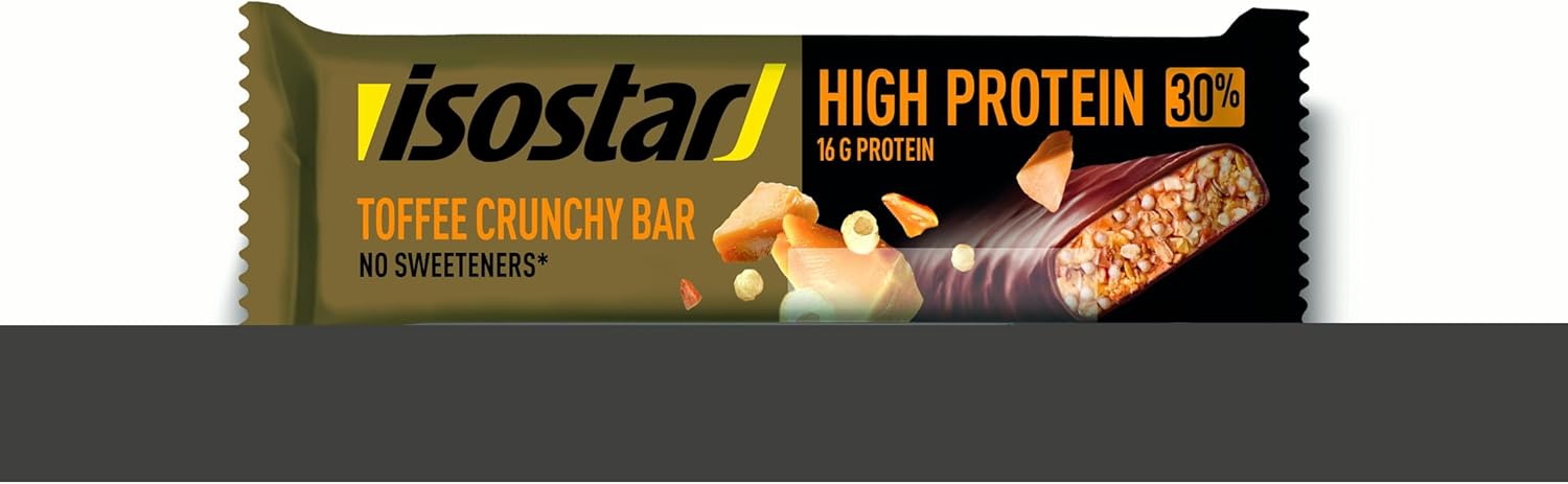 Isostad Barrette High Protein 30 gusto Toffee Crunchy, bars proteiche ...