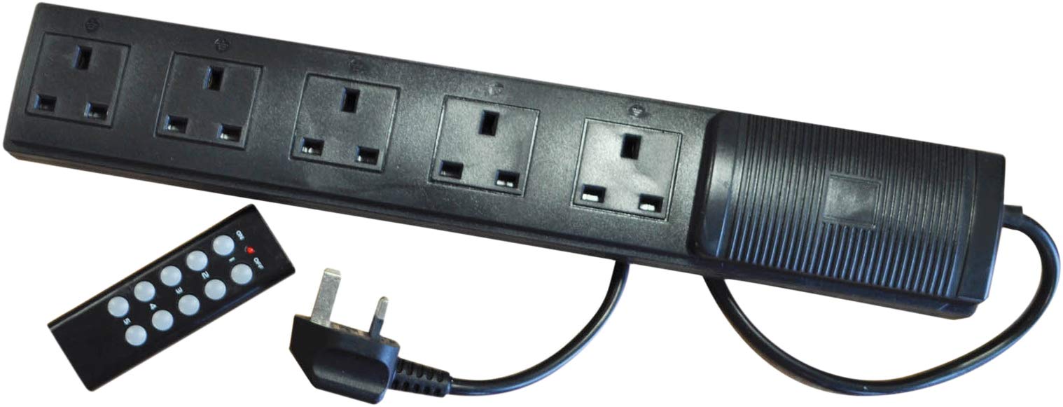Eagle 5-Gang Extension Lead with Remote Control : Amazon.co.uk ...