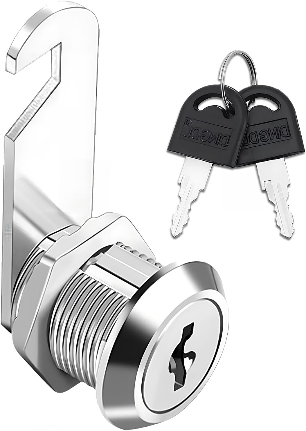 Cabinet Lock with Keys,Cabinet Cam Locks 5/8” Length Zinc Alloy for ...