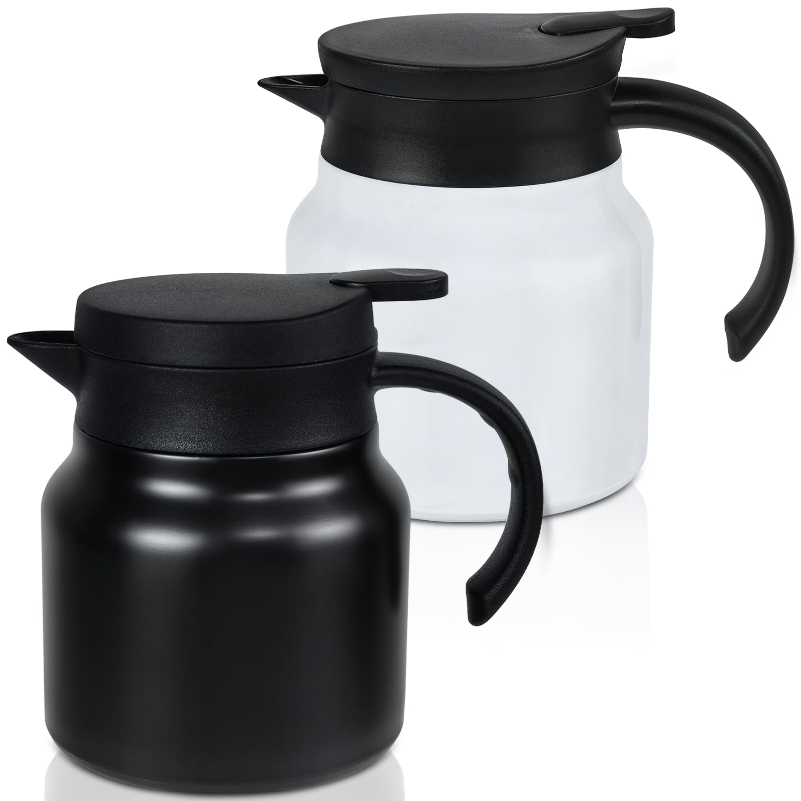 Amazon.com: COODHI 2 PCS Small Thermal Coffee Carafe Stainless Steel ...