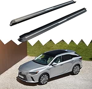 Amazon.com: Aluminum Running Boards Side Steps Nerf Bars Fit for Lexus ...