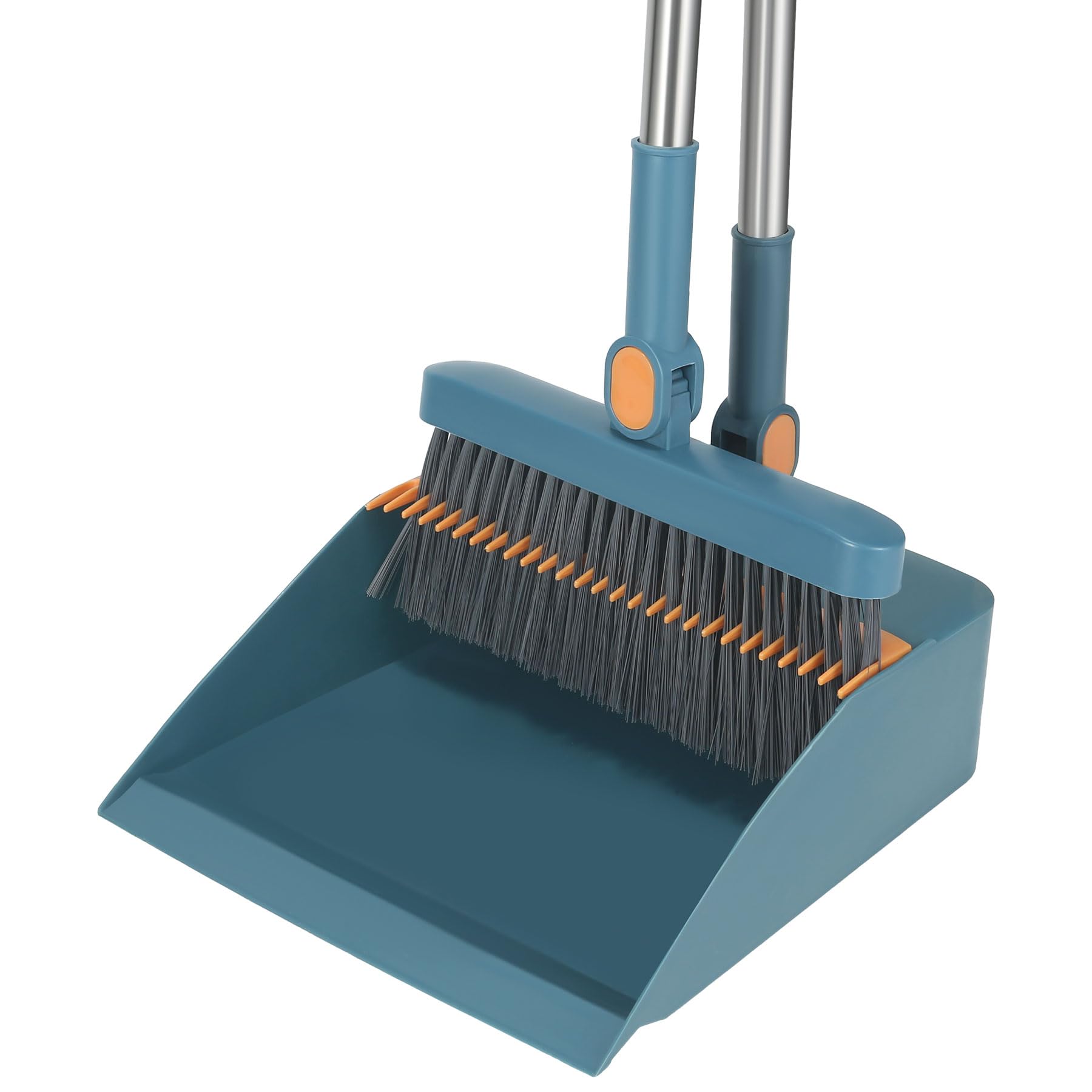 Amazon.com: Broom and Dustpan Combo Set, Long Handled Adjustable Broom ...