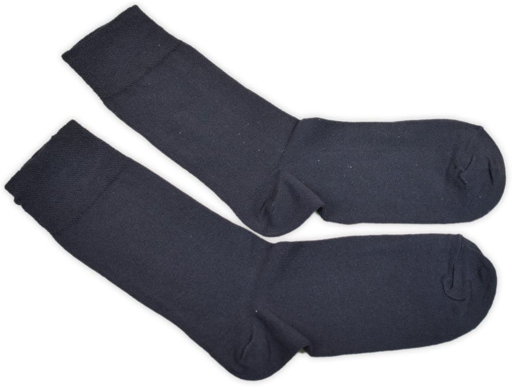 Amazon.com: Mens Black Calf Socks Comfort Cuffs Aler Sneaker Shoes ...