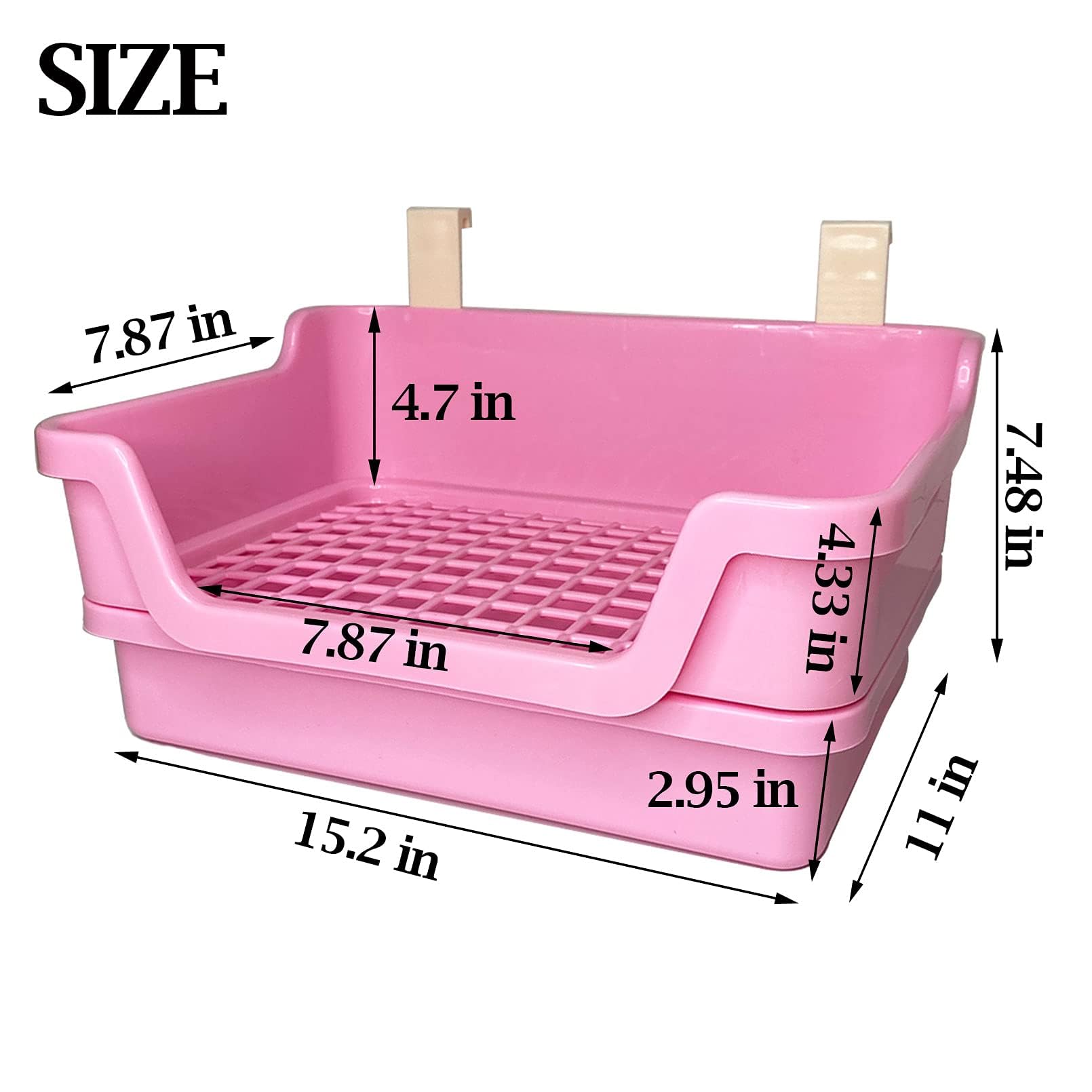 Snapklik.com : Kathson Extra Large Rabbit Litter Box Trainer Rabbit ...