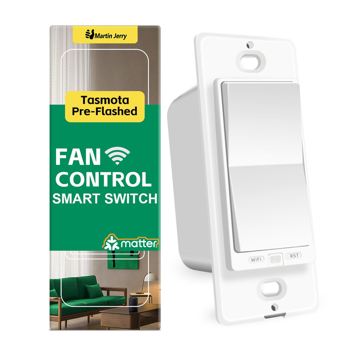 Smart Ceiling Fan Control by MartinJerry | 4-Level Speed Controller ...