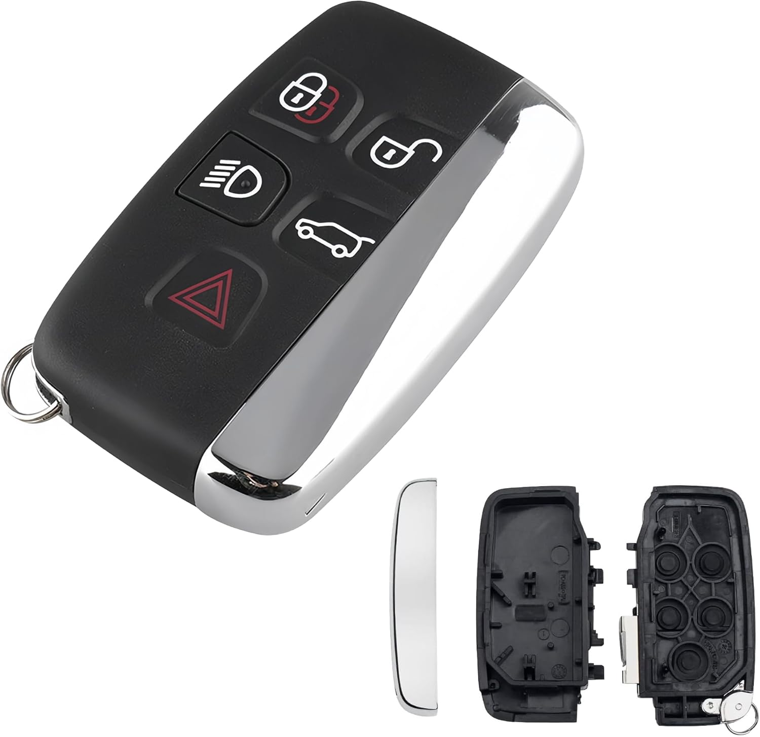 5 Button Car Key Fob Cover Replacement For Range Rover Sport Evoque ...