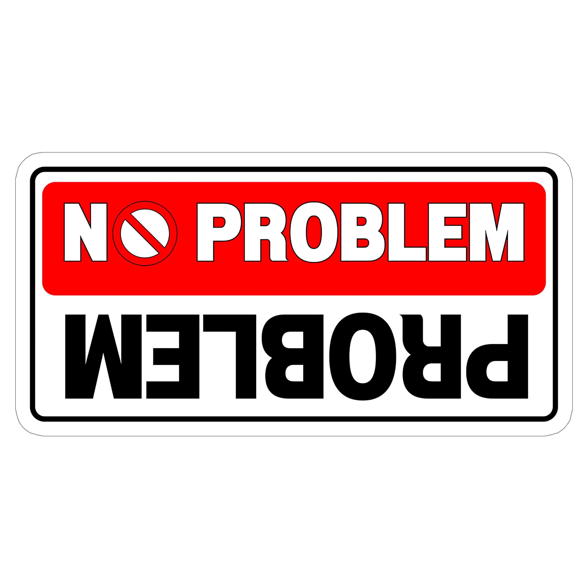 No Problem Problem Funny Bumper Sticker By Skyhawkstickerdepot Baby On