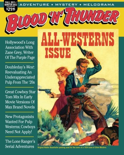 Amazon.com: Blood 'n' Thunder: Winter 2012: All-Westerns Double Issue ...