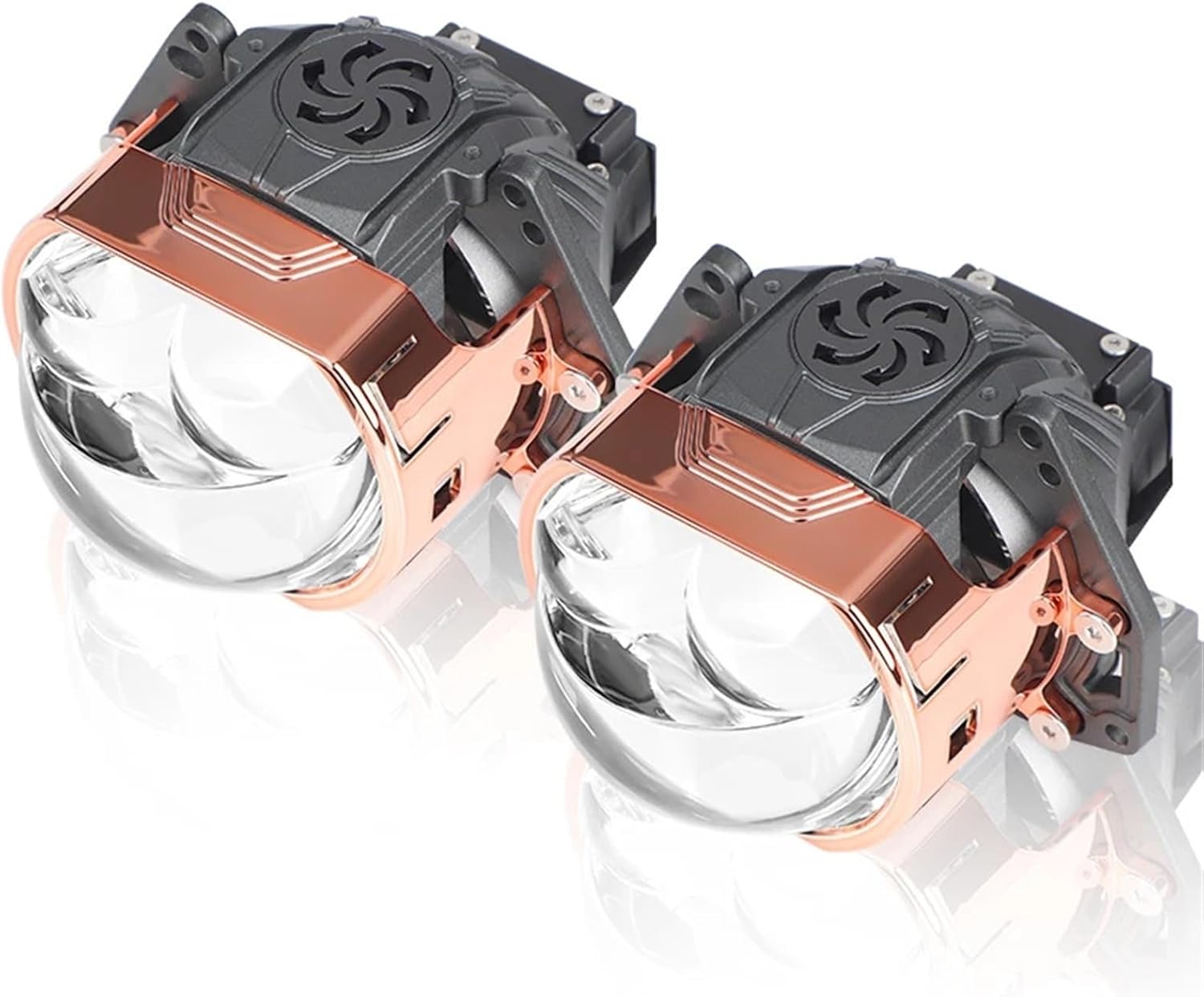 Amazon.com: 3.0 Inch Square Dual Bi LED Projector Lens Compatible With ...