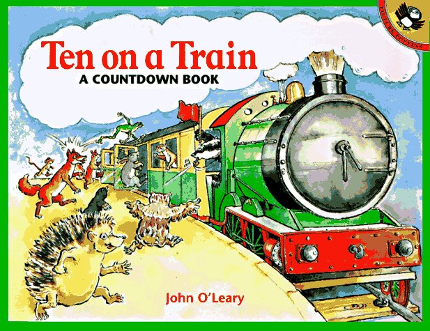 Amazon.com: Ten on a Train: A Countdown Book (Picture Puffins ...