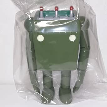 Amazon.co.jp: KAIEDA ソフビ 未来少年コナン ロボノイド グリーン dune コナン 宮崎駿 検 M1号 マルサン ベアモデル ブルマァク : おもちゃ