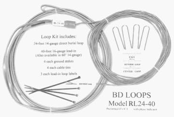 BDL EL36-60 6ft x 12ft Prefabricated Flexible Exit Loop Kit with 60-ft ...