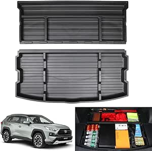 Amazon.com: AutoQi Car Trunk Container Organizer Insert Cargo Hatch ...
