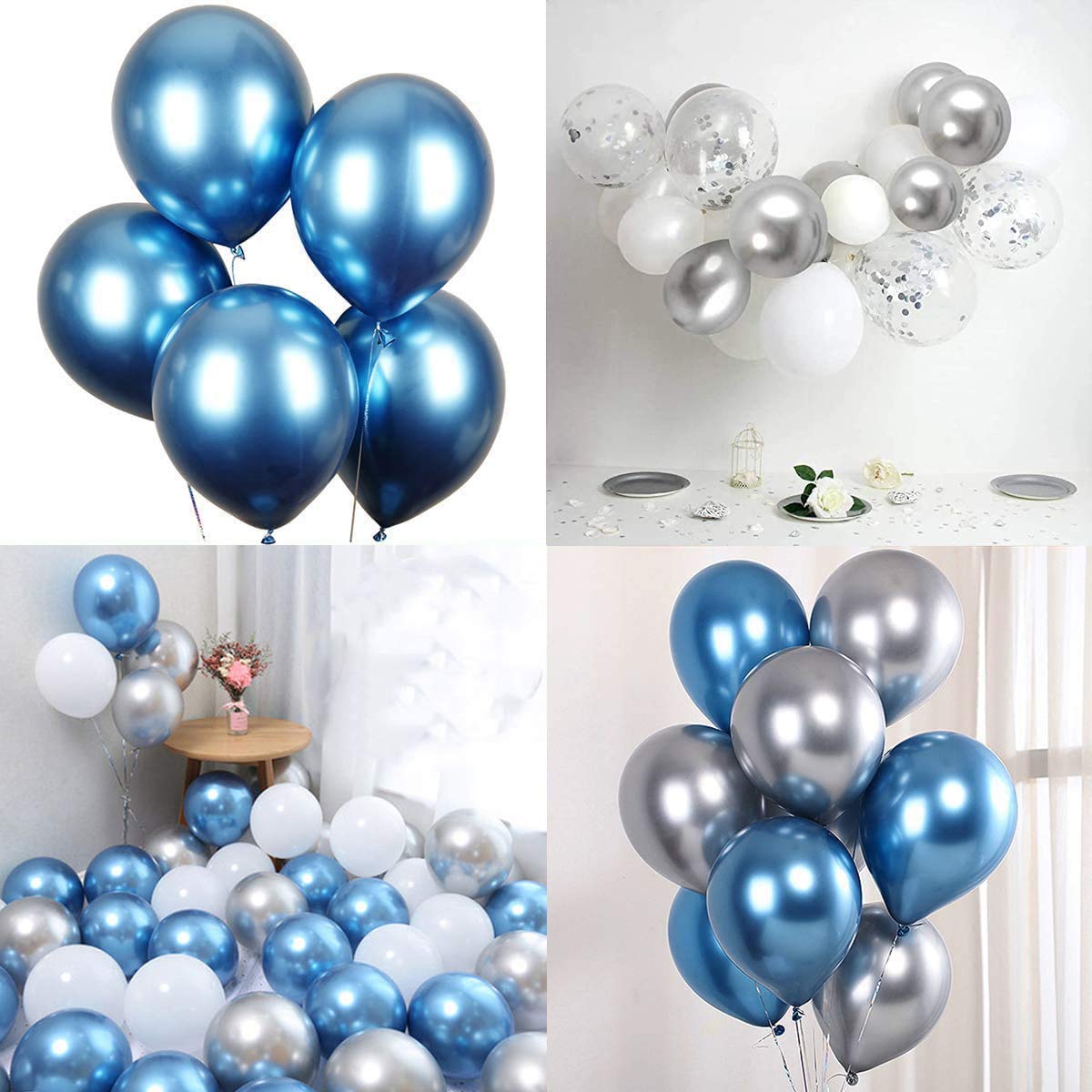 Decoraciones Para Baby Shower En Color Azul Real Amazon.com: