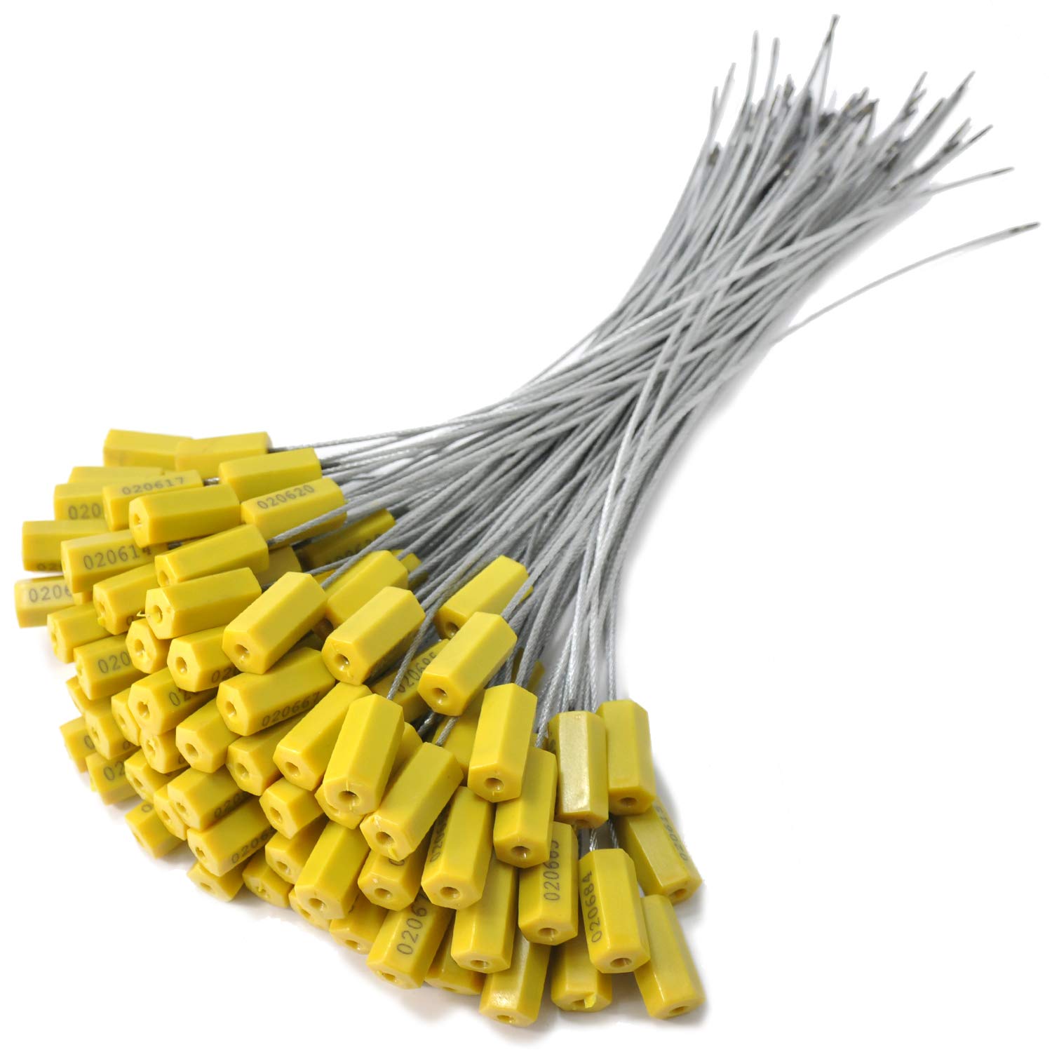 Amazon.com: Security Marking Cable Seals Tamper Proof Steel Wire Seal ...