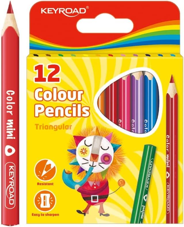 BIC Kids Buntstifte ECOlutions Evolution, Colored Pencils, Ergonomische ...