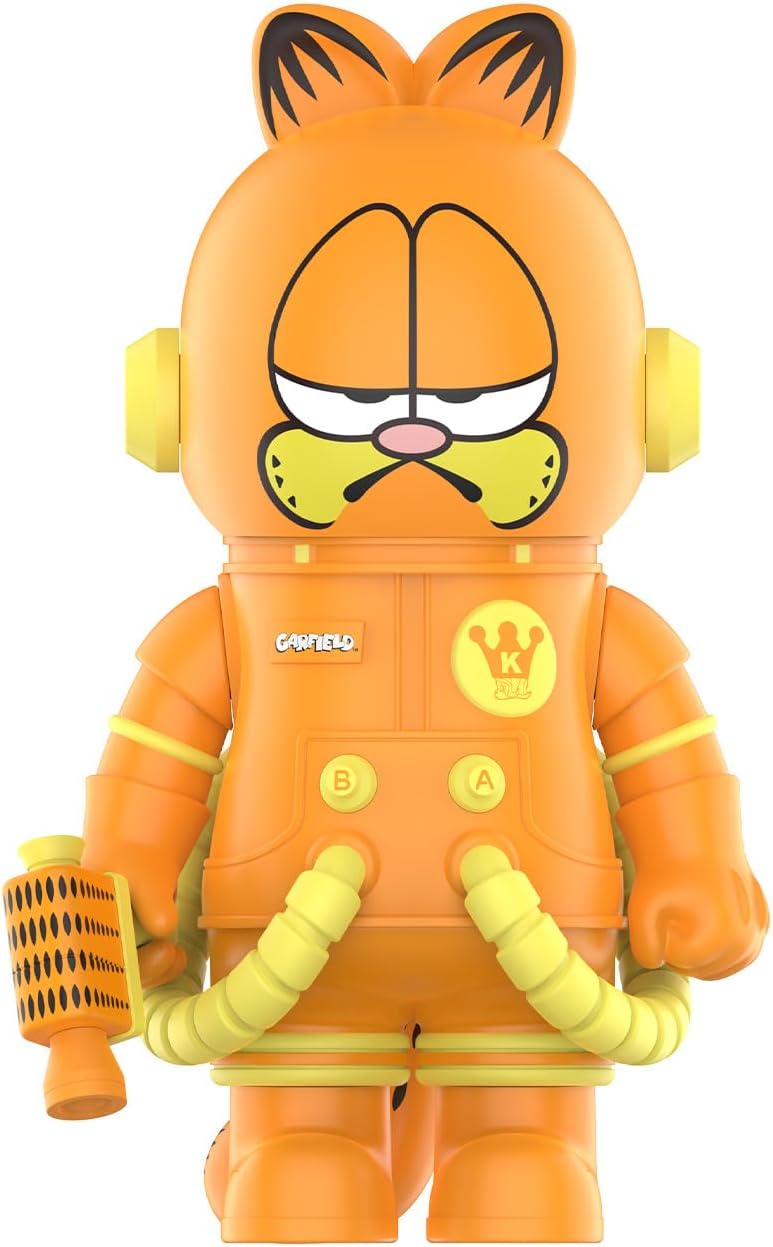 Amazon.com: POP MART MEGA Space Molly 400% Garfield Collection Figurine ...