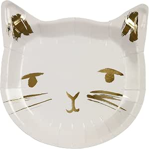 Amazon.com: Meri Meri Kitty Cat Plates : Home & Kitchen