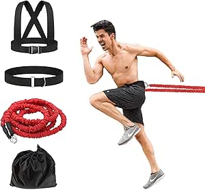 Amazon.com: OYINDIZ Resistance Explosive Training Rope Force ...