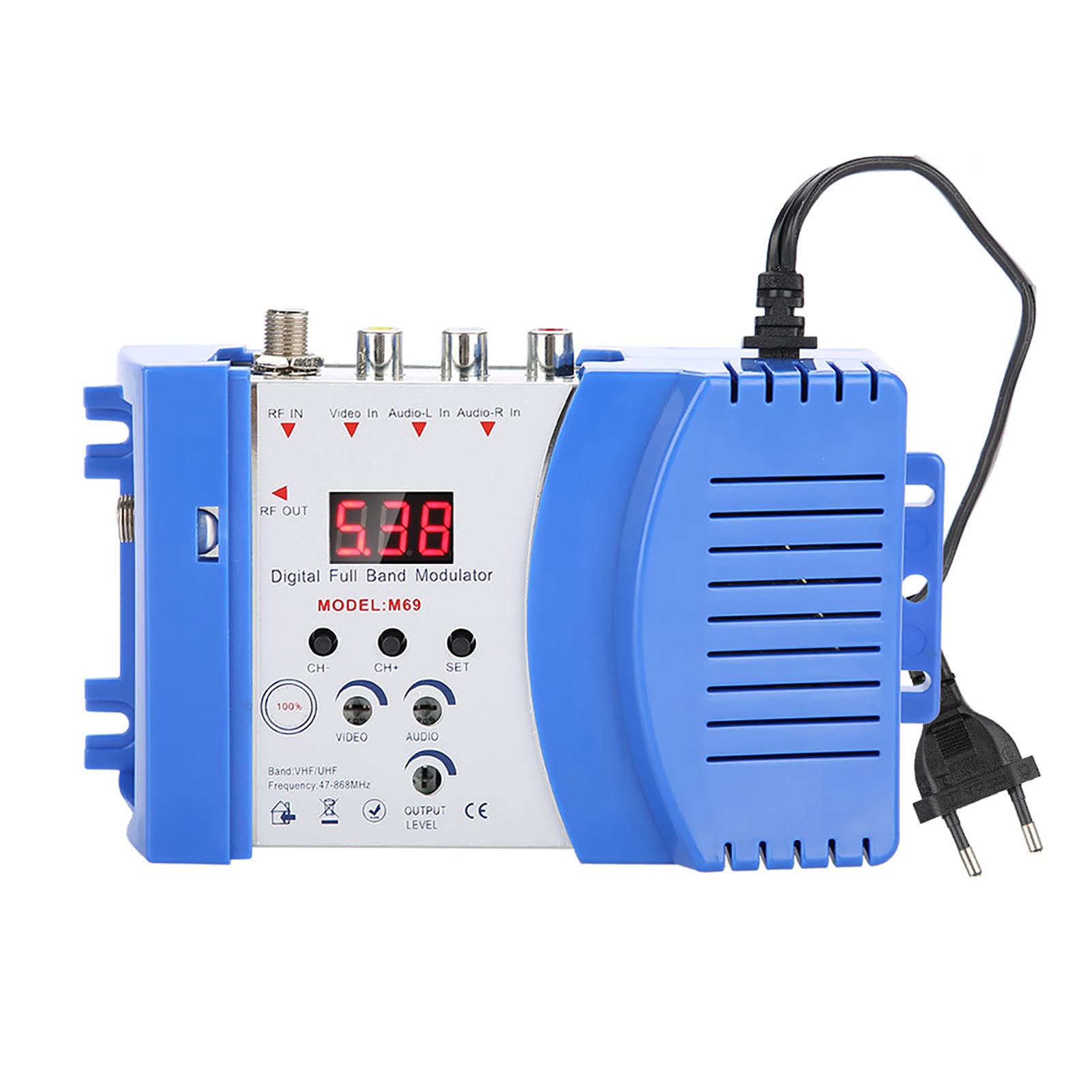 Buy Digital RF Modulator, AVRF Converter AVTV VHF UHF 230V Universal ...