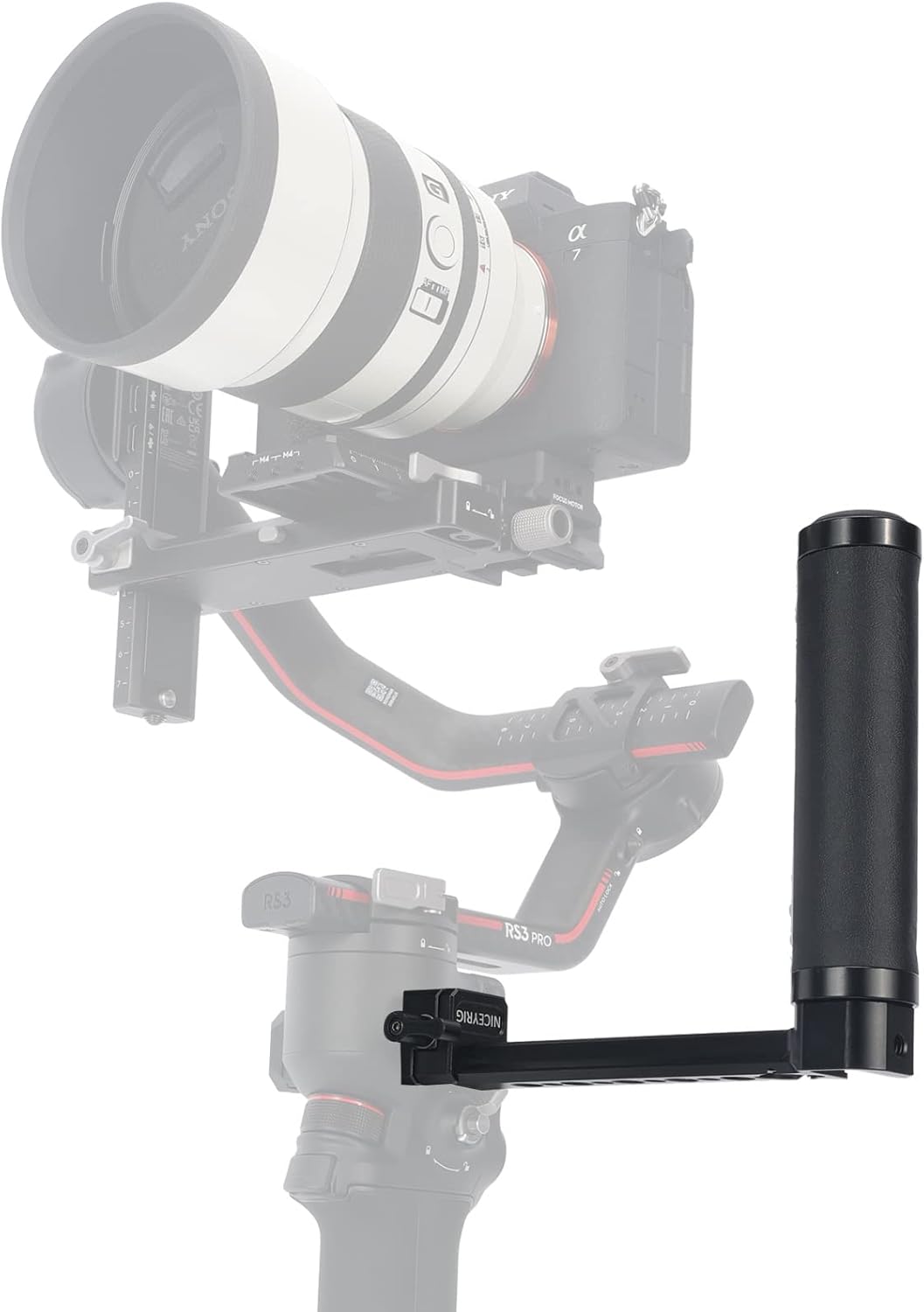 Amazon.com : NICEYRIG Side Handle Grip for DJI RS3 / RS3 Pro / RS2 ...