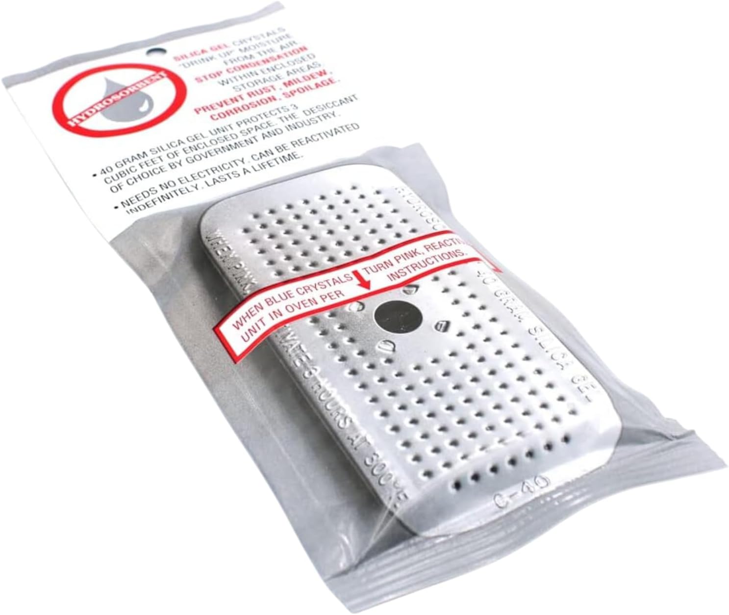 HYDROSORBENT® Moisture Absorbers for Camera (40gm). Blue to Pink ...