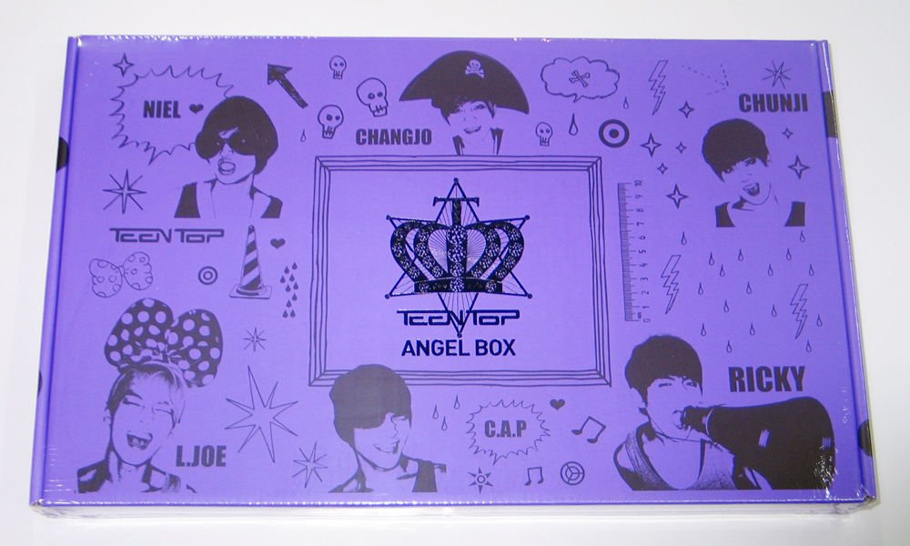 TEEN TOP -Teentop Angel Box [Lmited Edition] DVD + 160p Photobook + 192p Diary + 64p Photo Note ...
