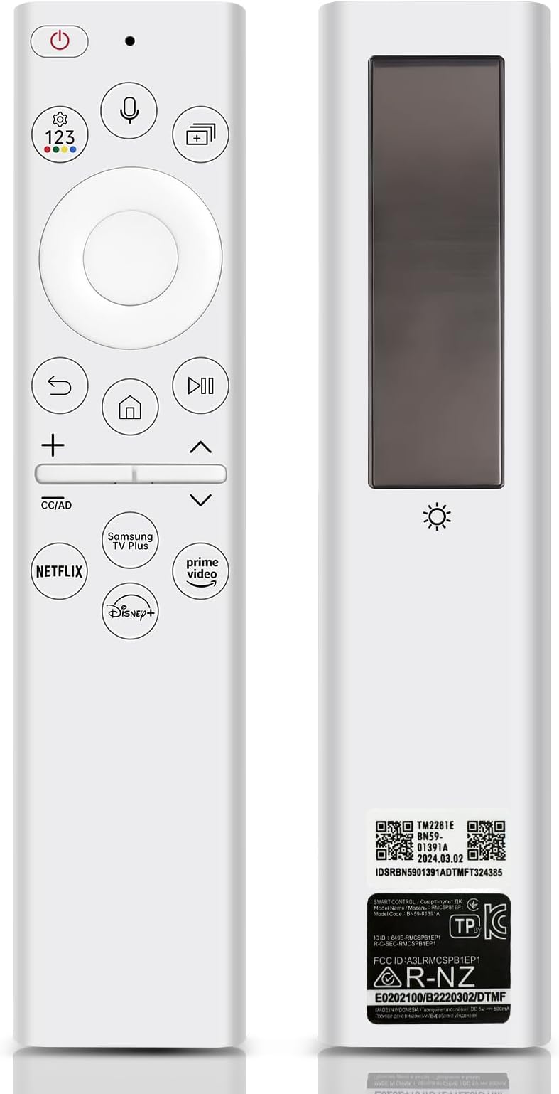 Amazon.com: for Samsung Frame TV Remote,for 2019-2024 Samsung tv Remote ...
