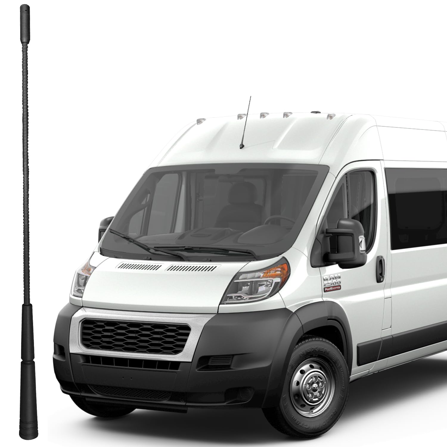 Dodge Ram Antenna 8-Inch Replacement Antenna Mast For 2014-2024 Dodge ...
