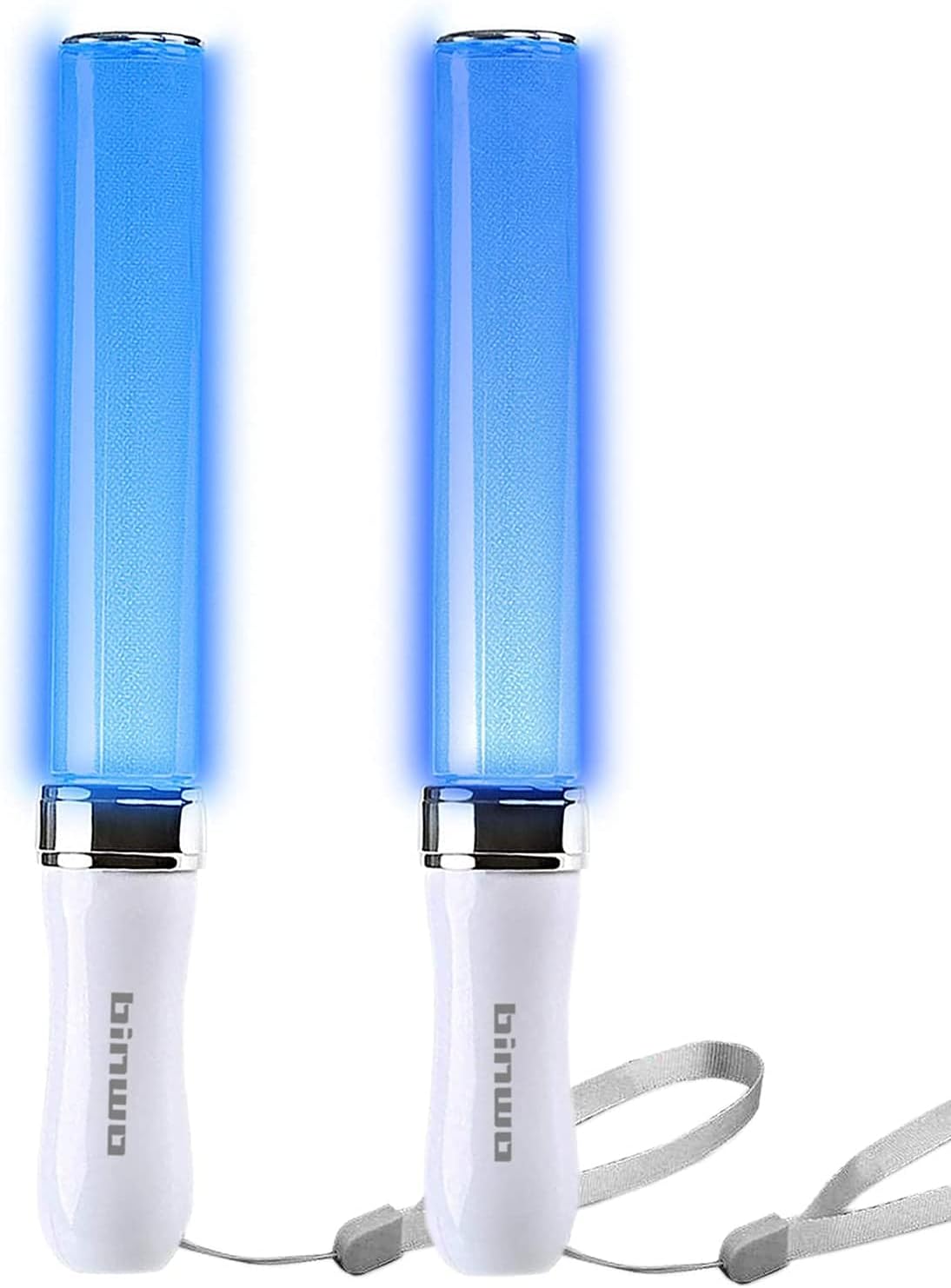 Amazon.com: BINWO Reusable LED Glow Sticks(2Pack) with 15 Multicolor ...