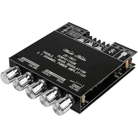 Amazon.com: Power Amplifier Board,Digital 2.1 Channel Amplifier Board ...
