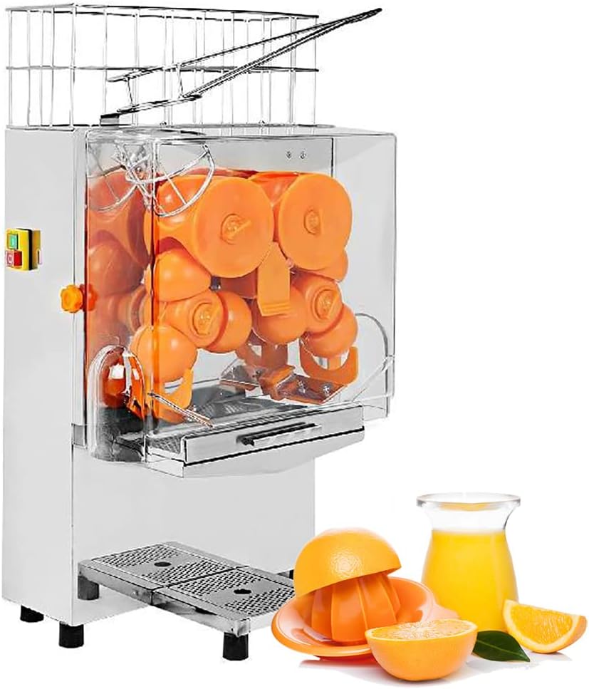 Commercial Orange Juicer Machine, 120W Automatic Feeding 120W 20-30 ...