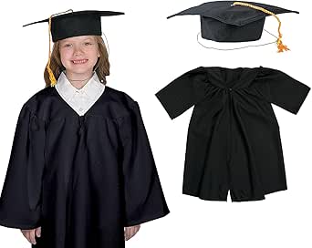 Amazon.com: Fun Express Kids’ Black Matte Elementary School Graduation ...