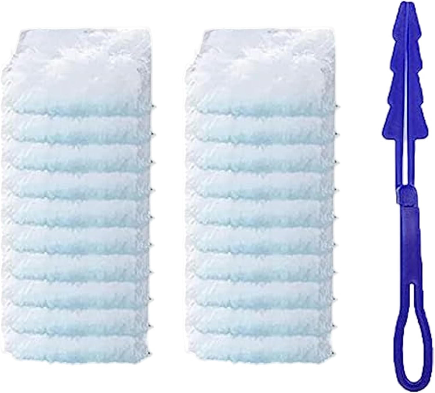 Blue Dust Magnet Starter Kit,20Pcs Dust Magnet Refills,Duster Refill ...