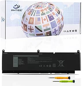 ANTIEE 95Wh PKWVM Laptop Battery Compatible with Dell Precision 7550 ...