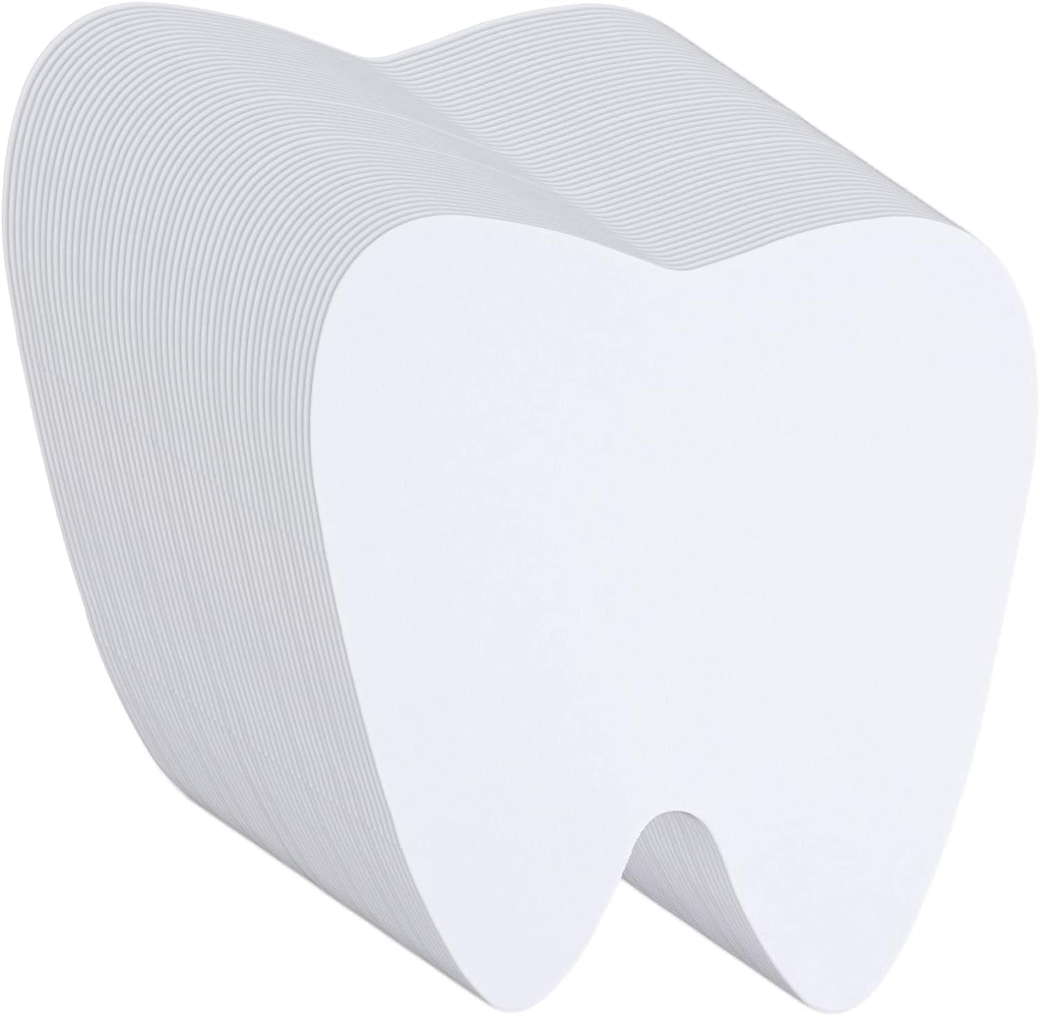 Amazon.com: MixTeach 200 Pcs Tooth Cutouts 4 Inch Paper White Teeth ...
