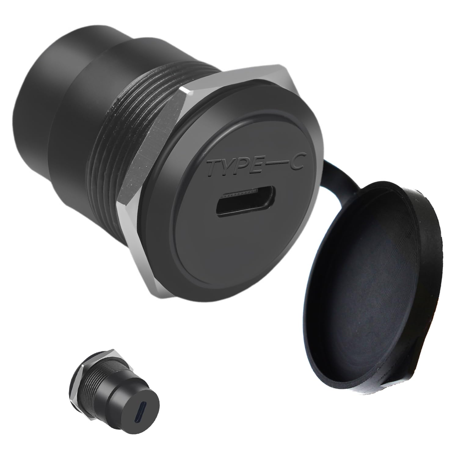 Amazon.com: YiKaiEn USB-C 3.1 Panel Mount Adapter - Threaded Fixed ...