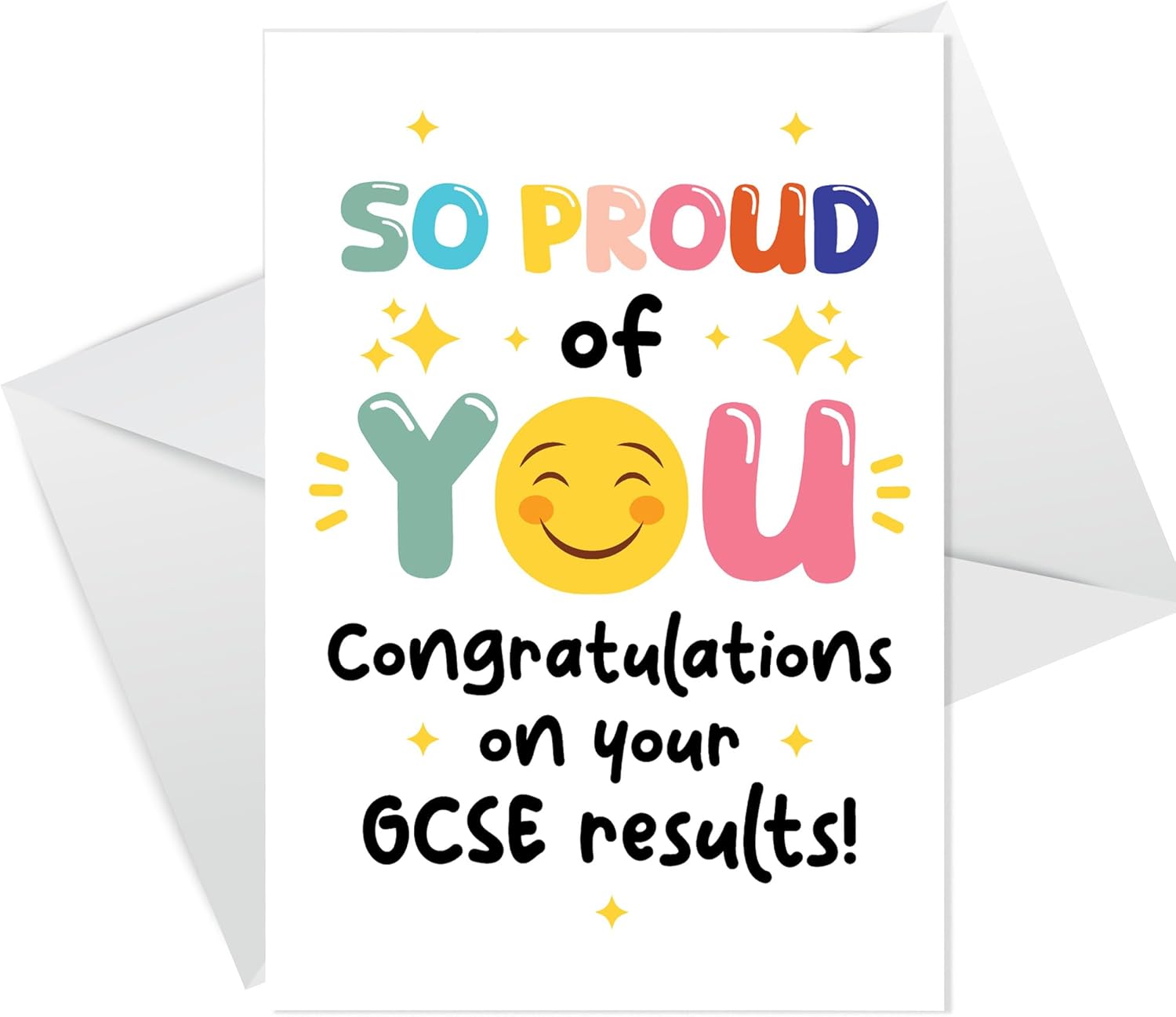 RED OCEAN GCSE Results Congratulations Card, Well Done Card For Girl Or ...