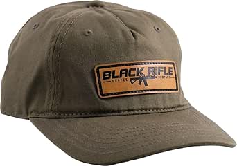 Black Rifle Coffee AR Dad Hat, Olive Green, Low Profile Hat at Amazon ...