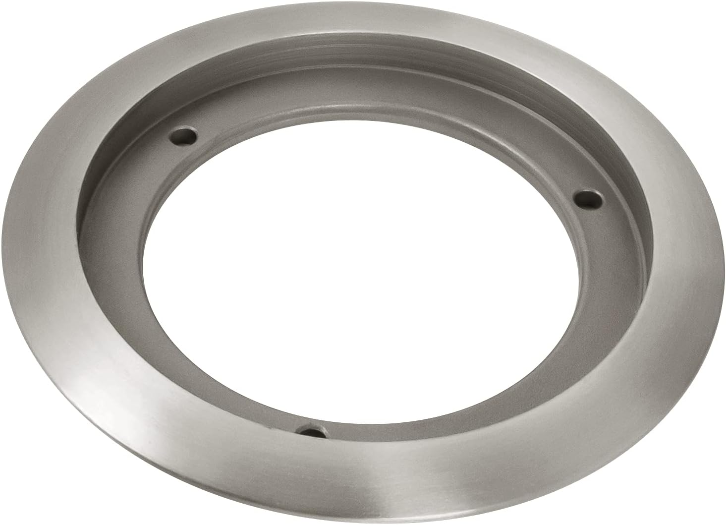 Enerlites 975518-S 5.25'' Nickel Plated Brass Recessed Flange, Fits ...