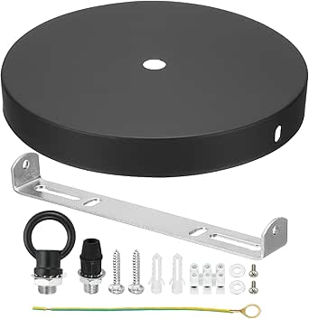 PATIKIL 5.7" Ceiling Light Canopy Kit, 1 Set 22lbs Pendant Light ...