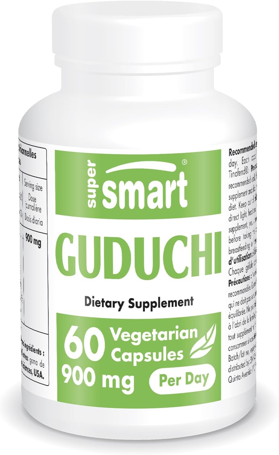 Amazon.com: Supersmart - Guduchi 900mg per Day (Patented & High ...
