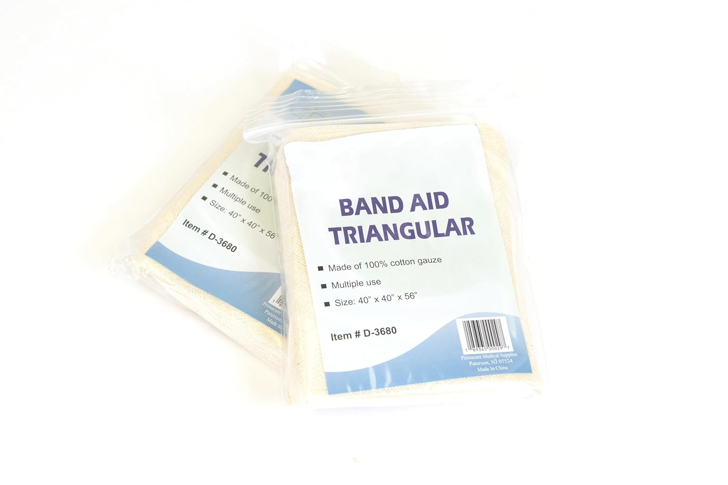 Amazon.com: NOVAMEDIC First Aid Triangular Splint Bandage with Safety ...
