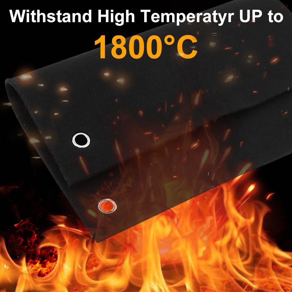 Wet Rag For Brazing Welding Blanket Fireproof Brazing Heat Shield Fire ...