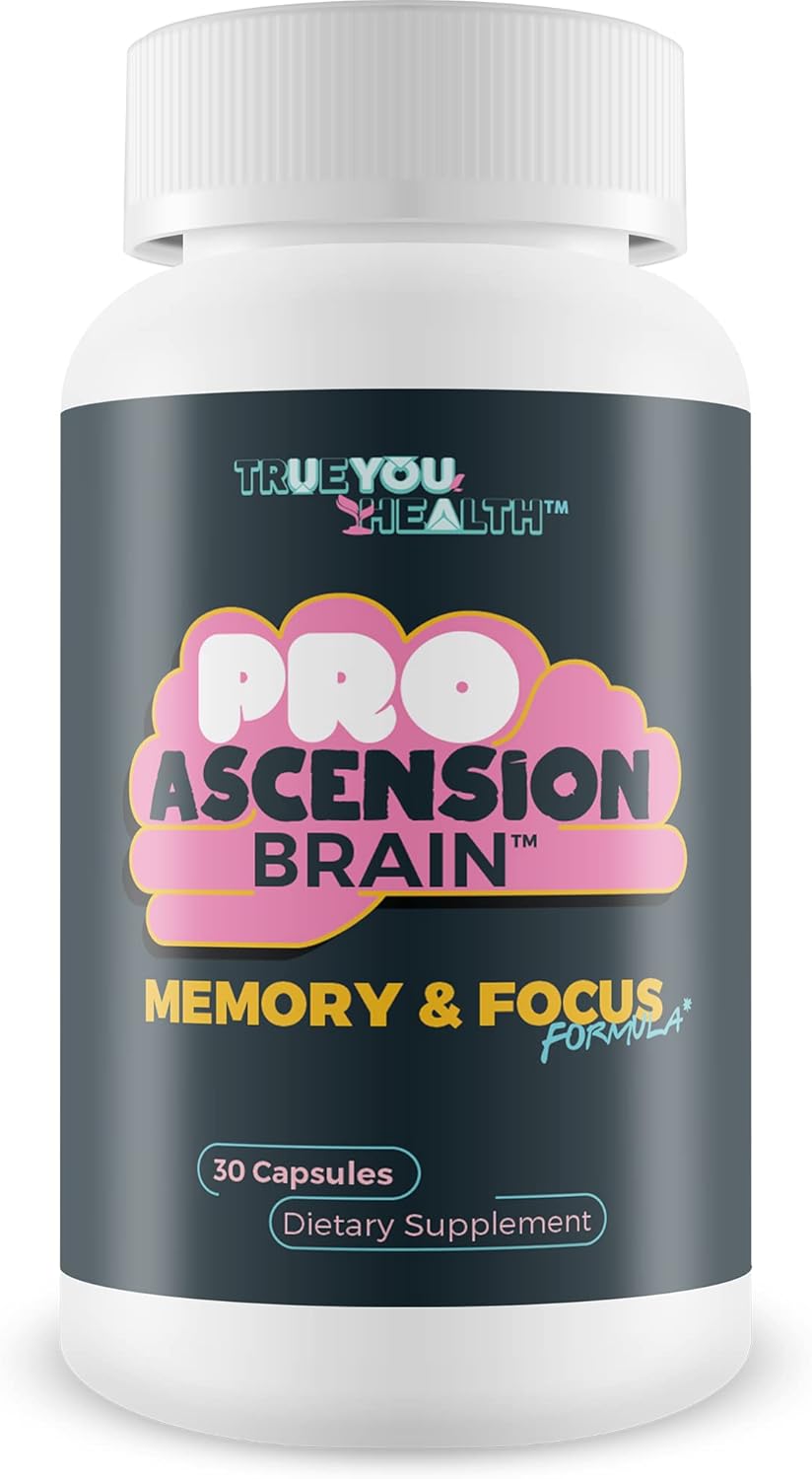 Amazon.com: Pro Ascension Brain - Memory & Focus Formula - Cognitive Support Brain Supplement ...