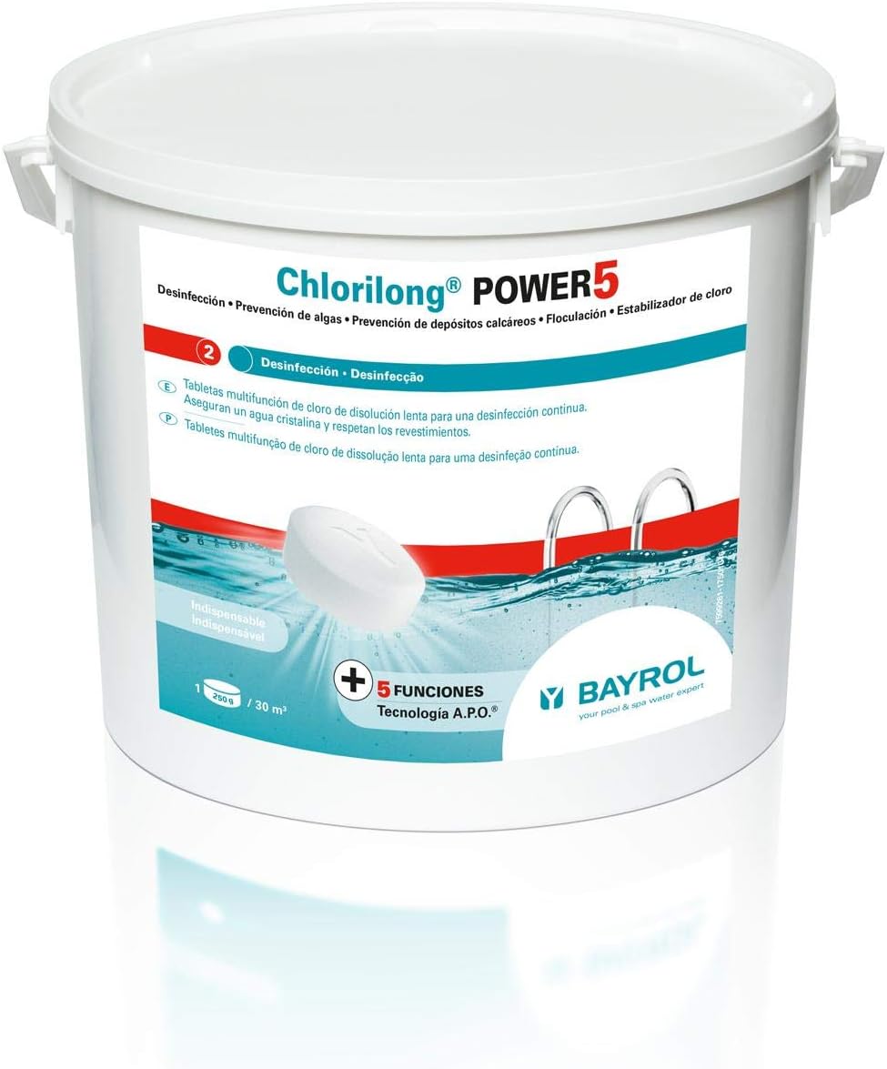 Bayrol Chlorilong Power 5 Bidon de chlore 10 kg : Amazon.fr: Jardin
