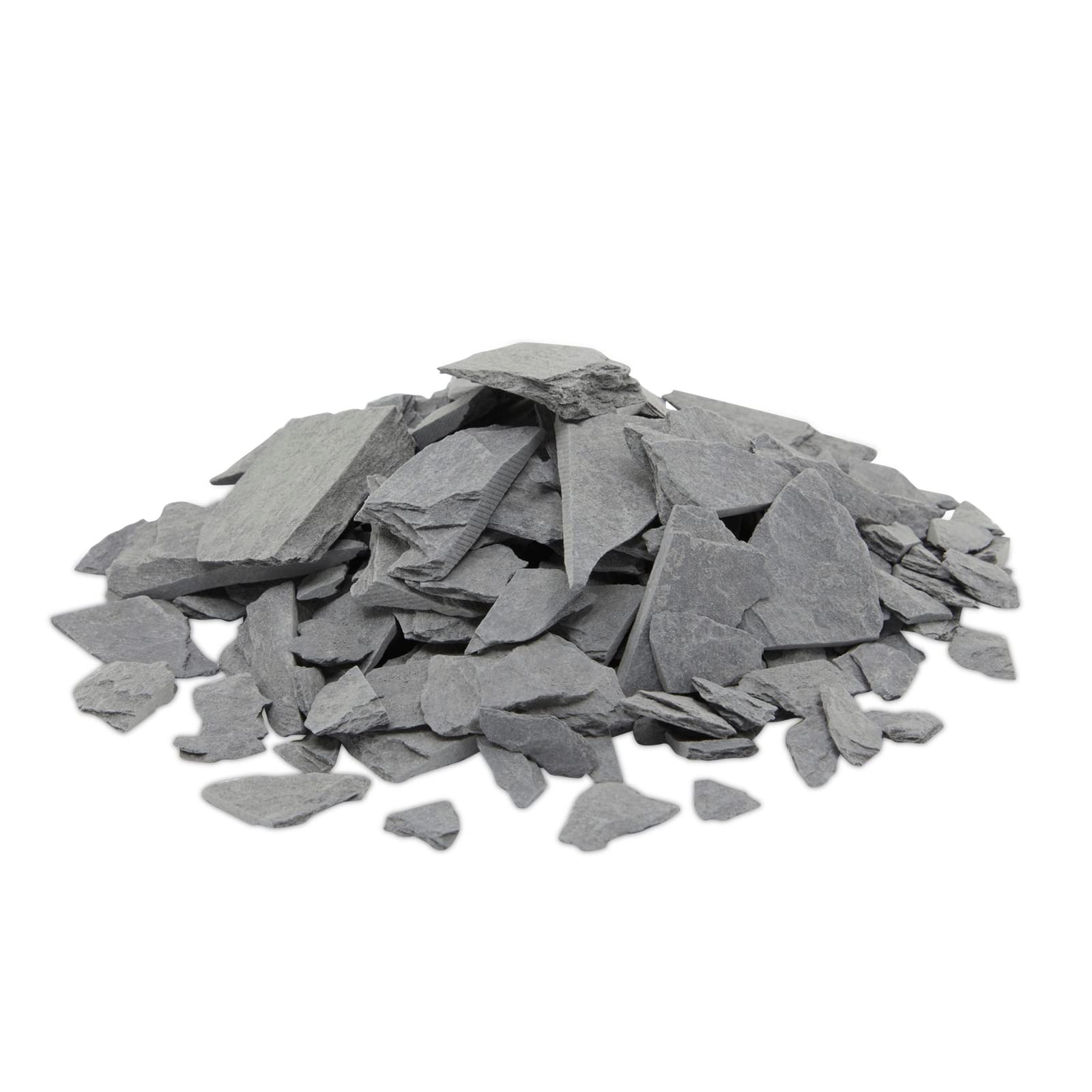 Amazon.com: Bright Creations 2 lbs Natural Slate Rocks, 0.35 to 2.75 ...