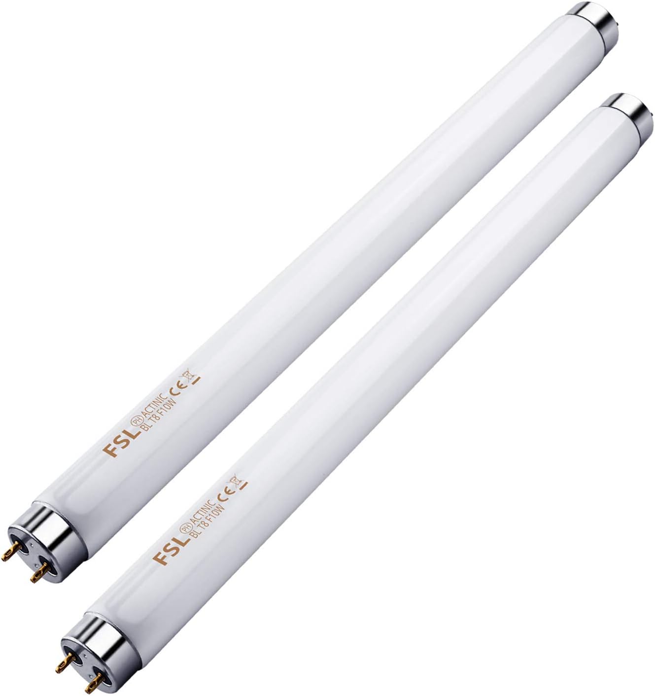 Kensizer 2-Pack 20 Watt UVA Light Bulbs T8 Fluorescent Light Tube for ...