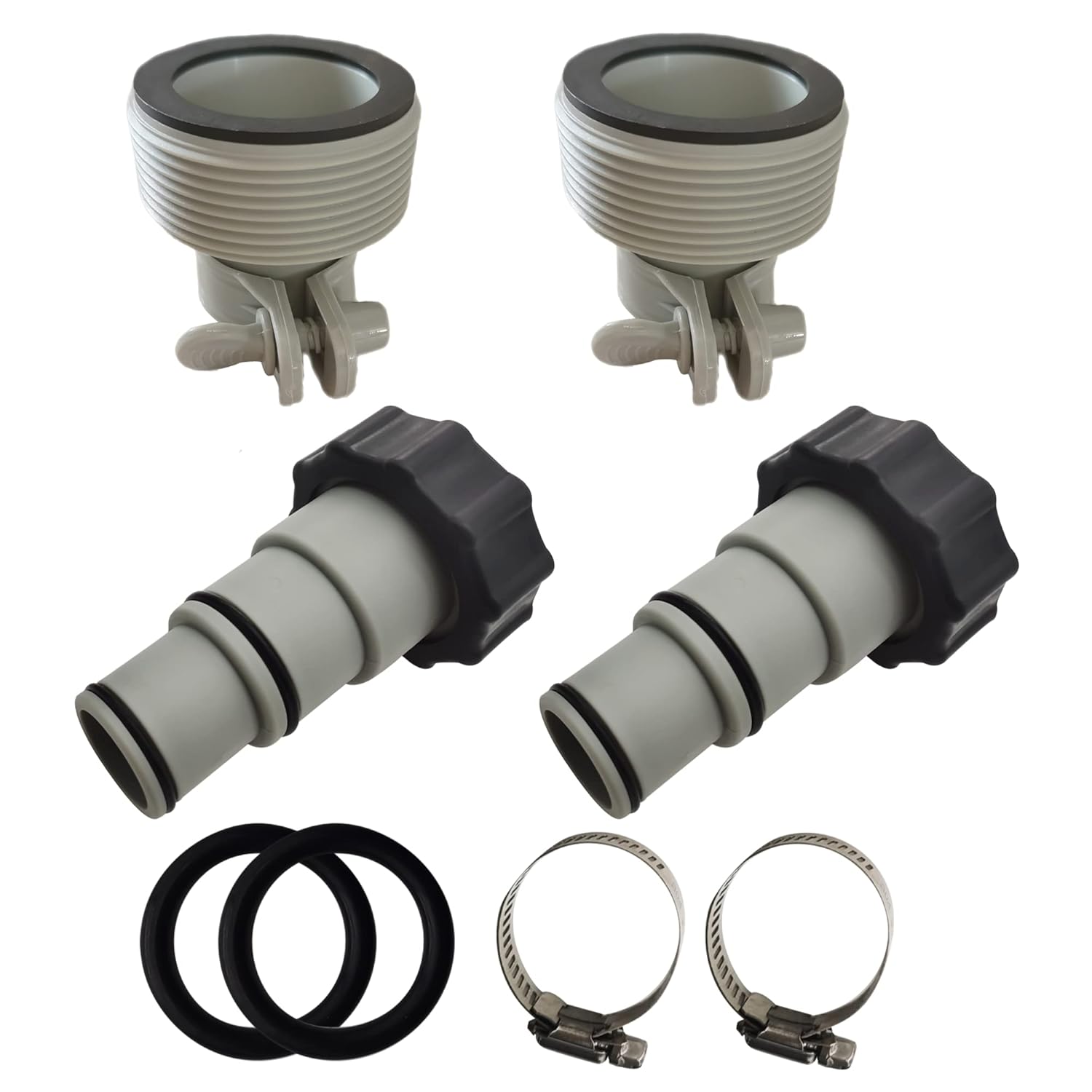 DEF Hose Adapter A Plunger Valve Connector + Type B Hose Adapter ...
