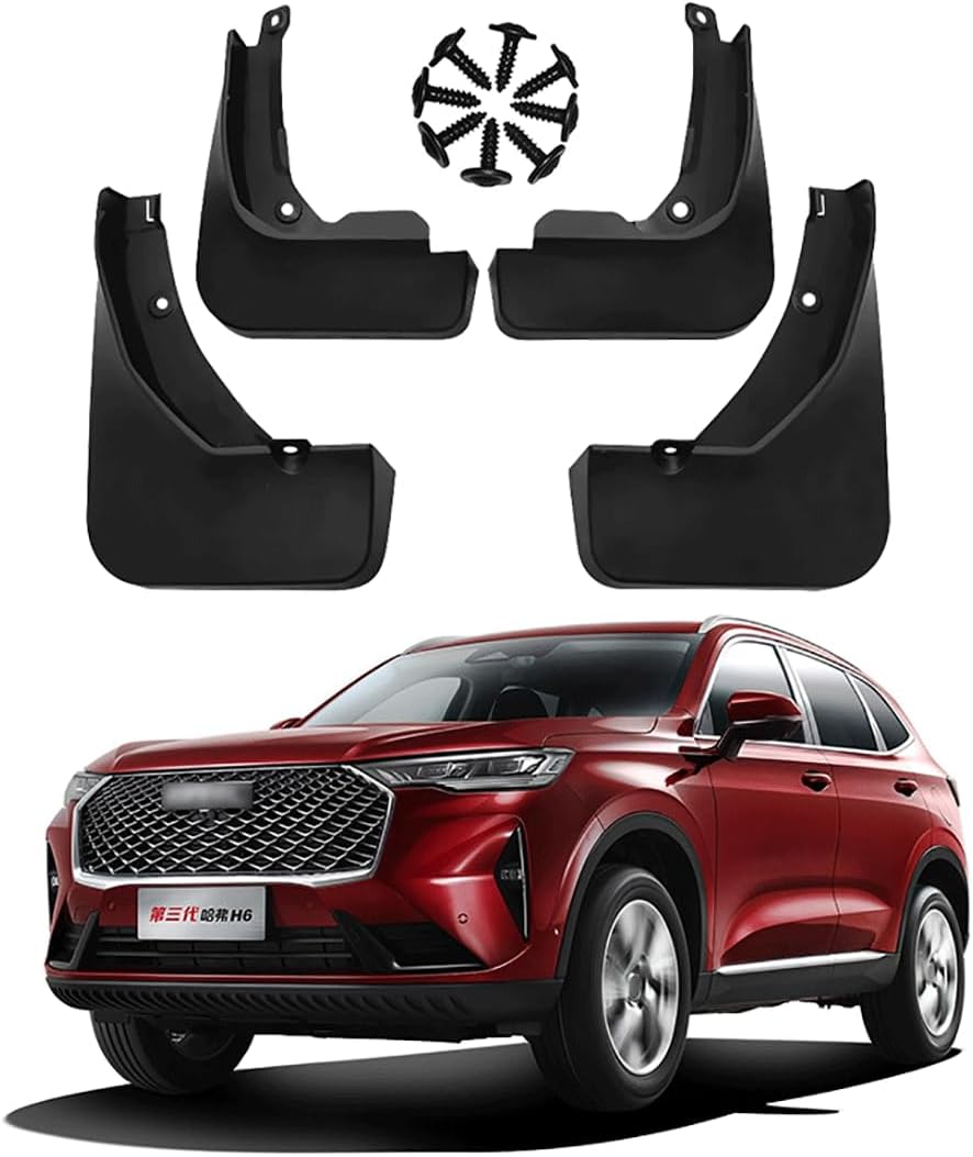 Amazon.com: Mud Flaps Mud Guards Fit for 2021 2022 2023 2024 HAVAL H6 ...